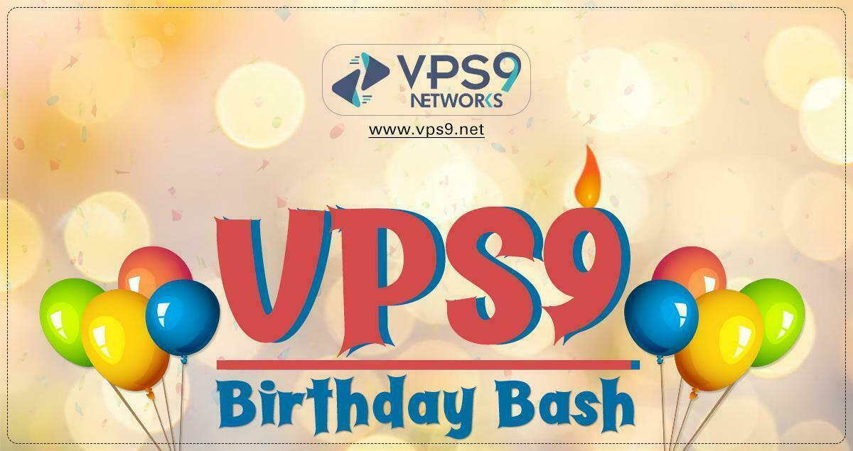 Anniversary offers on Web Hosting services | VPS9.Net